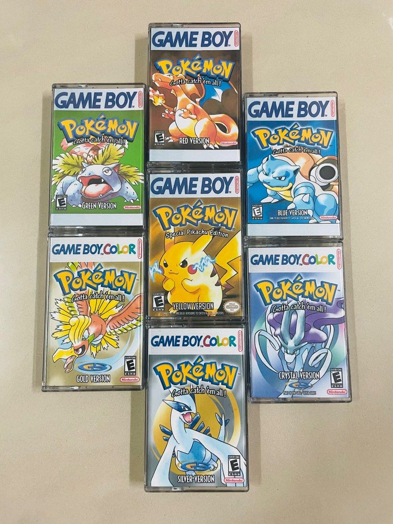 Pokemon Gameboy Cartridge Display Box, Hobbies & Toys, Toys & Games on ...