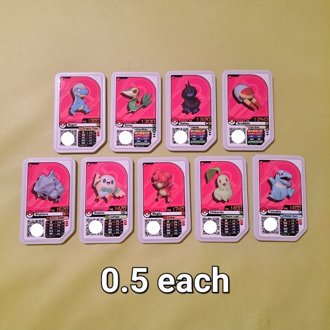Pokemon gaole lucky 3 2 1 star token, Hobbies & Toys, Toys & Games on ...
