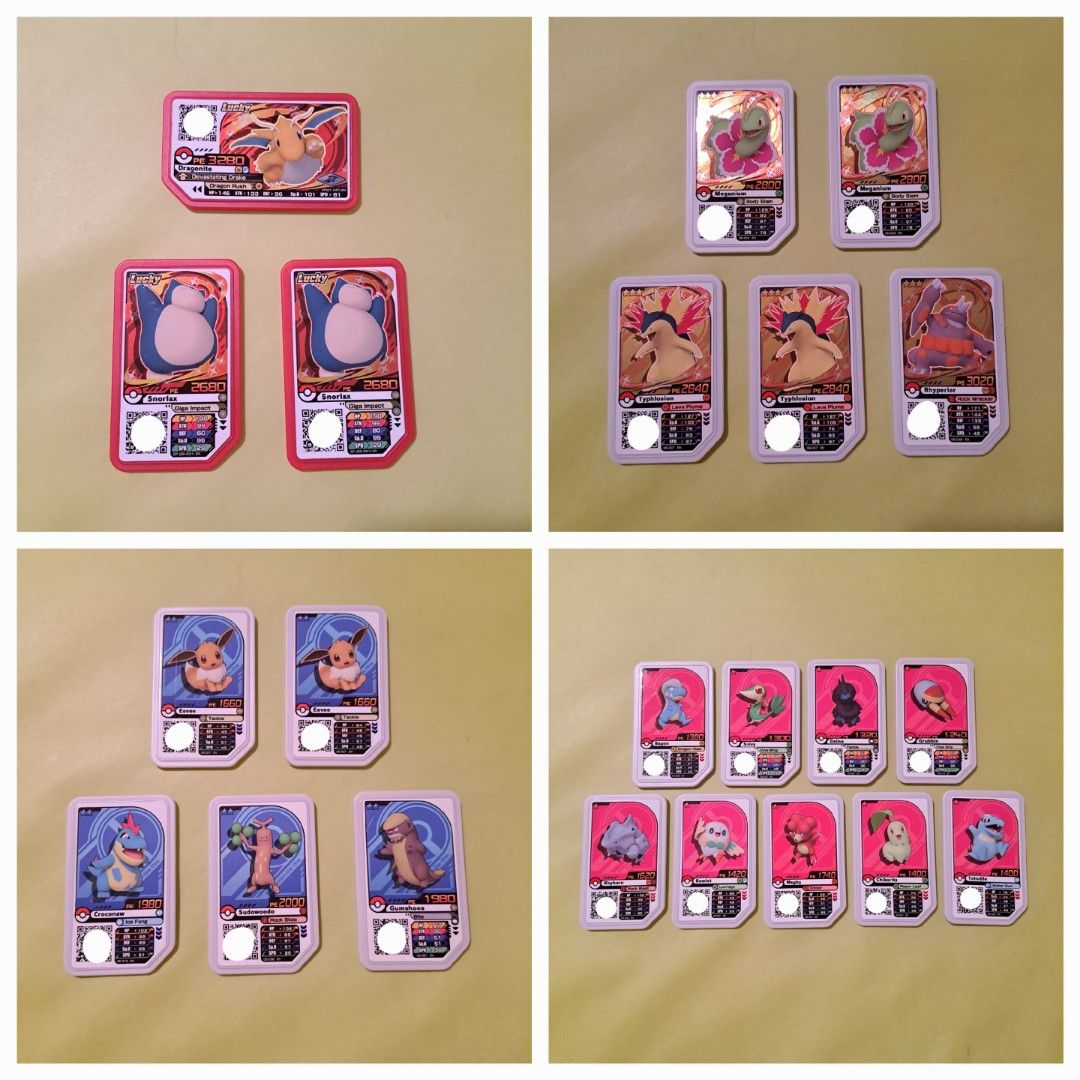 Pokemon gaole lucky 3 2 1 star token, Hobbies & Toys, Toys & Games on ...