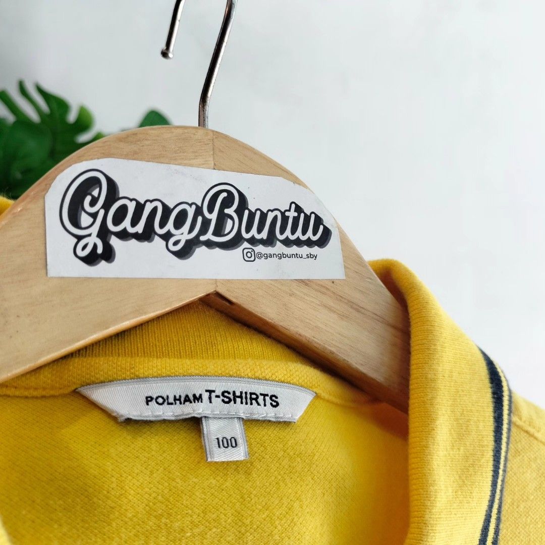Polo Shirt POLHAM Original, Fesyen Pria, Pakaian , Atasan di Carousell