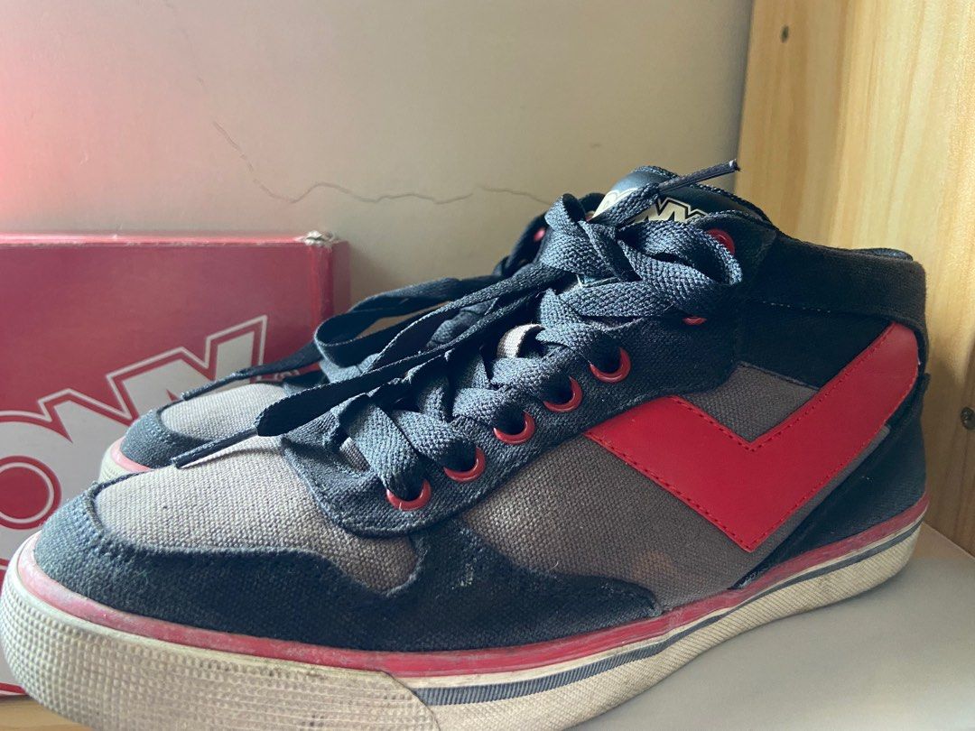 Pony Madison Beluga (True Red), Men's Fashion, Footwear, Sneakers on ...