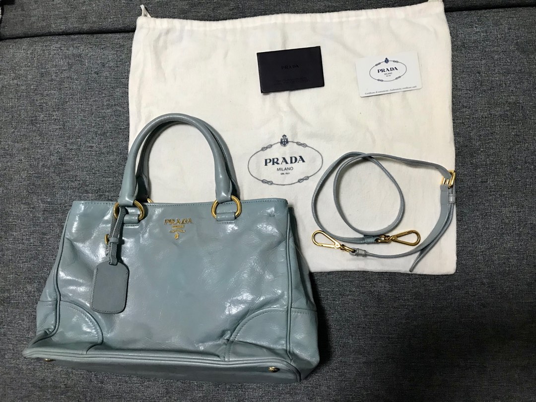 Prada 2 Way Bag - Authentic, Luxury, Bags & Wallets on Carousell