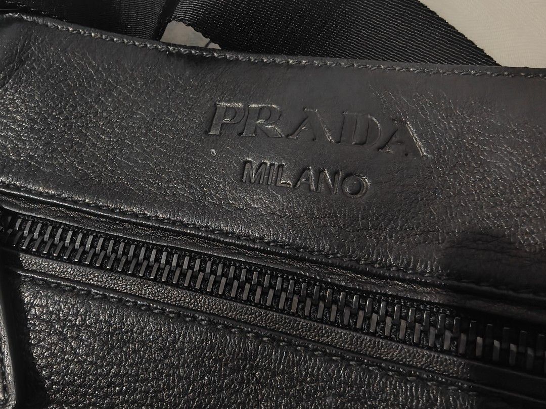 Prada mens sling bag, Men's Fashion, Bags, Sling Bags on Carousell