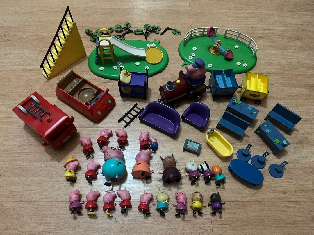 Pre Loved Original Peppa Pig Toys on Carousell