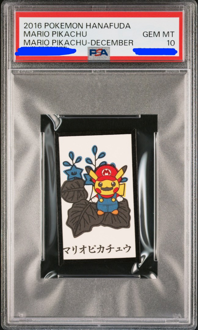 PSA 10 hanafuda pikachu Mario and Luigi psa10, Hobbies & Toys, Toys ...