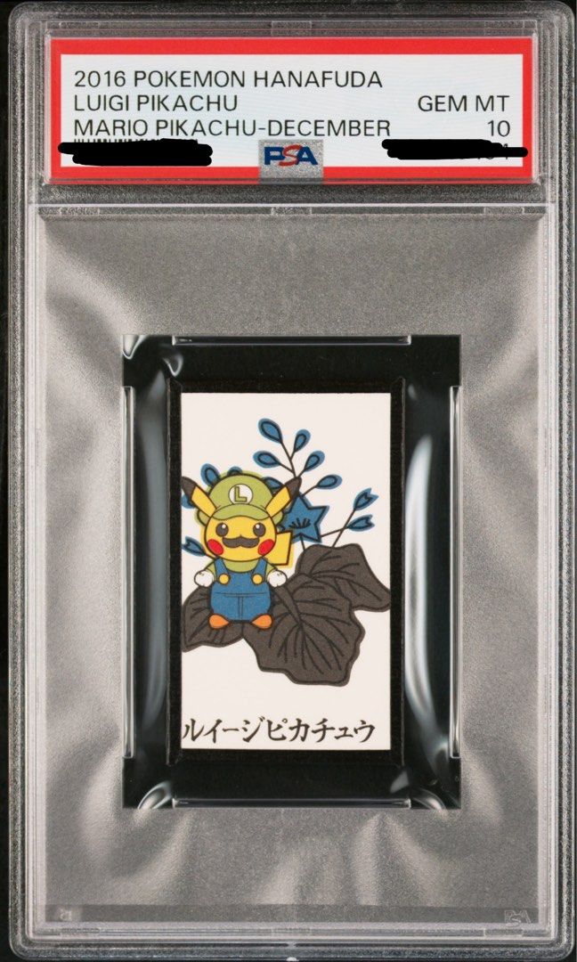 PSA 10 hanafuda pikachu Mario and Luigi psa10, Hobbies & Toys, Toys ...