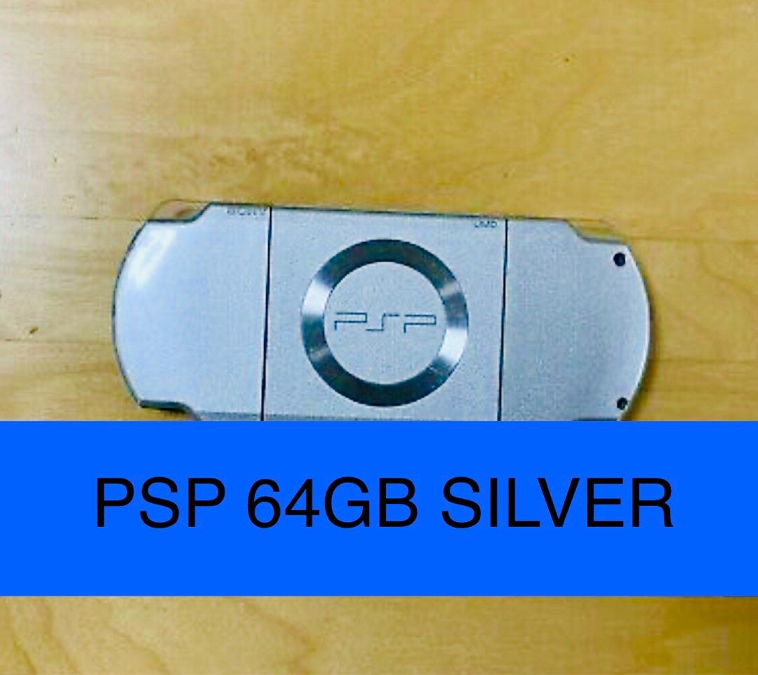 PSP SILVER Playstation portable full set with box original good ...