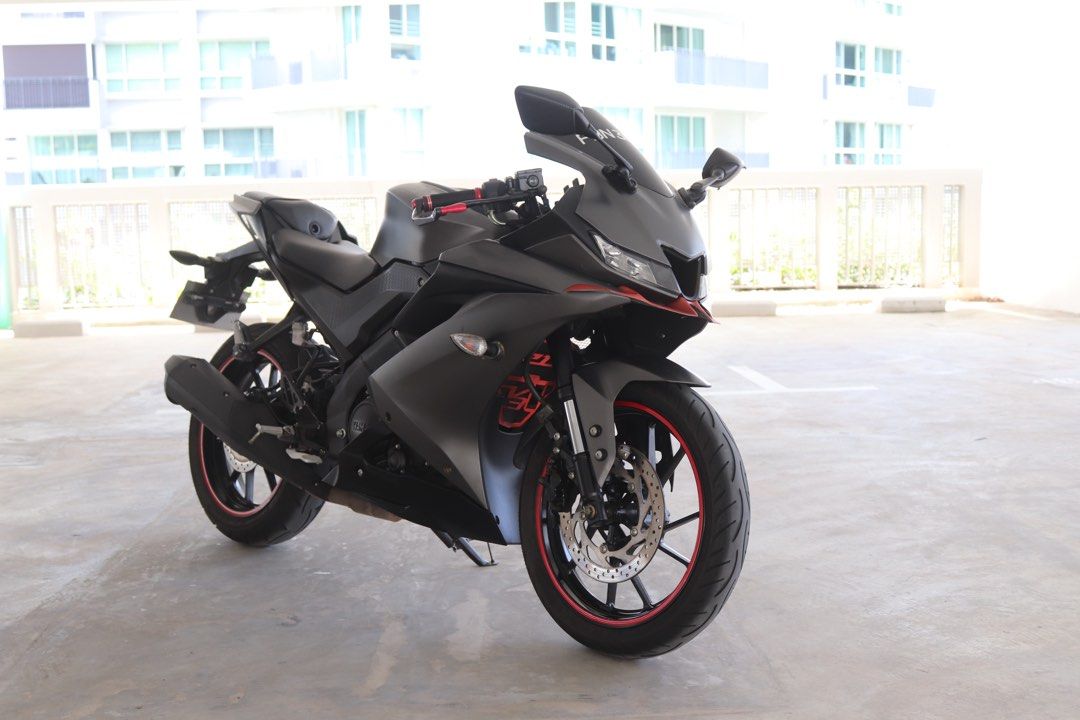 *RARE* MATTE BLACK Yamaha R15 V3.0, Motorcycles, Motorcycles for Sale ...