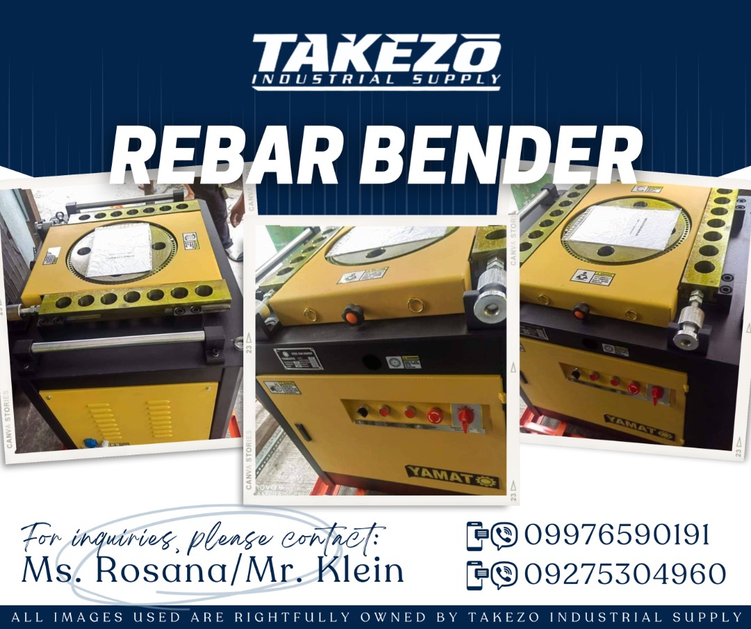 Rebar Bender, Commercial & Industrial, Construction Tools & Equipment ...