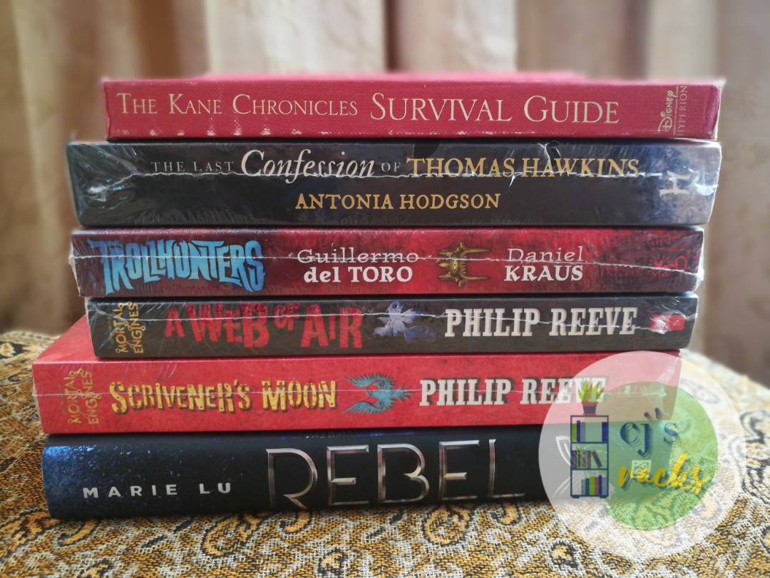 REBEL BY MARIE LU, FEVER CRUMBS SERIES BOOKS 2 &3 BY PHILLIP REEVE, THE ...