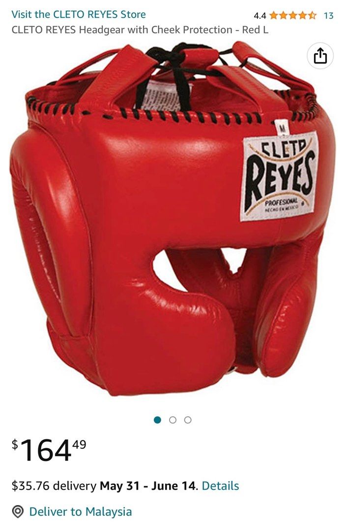 Reyes head guard boxing, Sports Equipment, Other Sports Equipment and ...