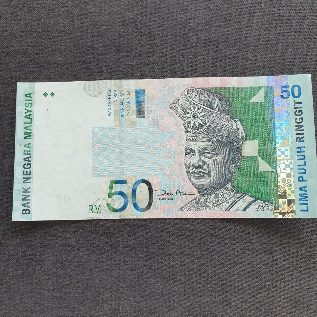 RM50 Note 11th Series Zeti, Hobbies & Toys, Memorabilia & Collectibles ...