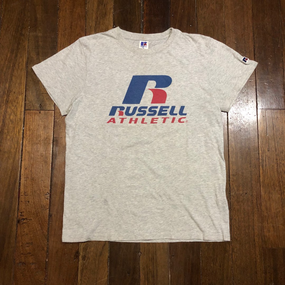 Russel athletics Big Logo, Men's Fashion, Tops & Sets, Tshirts & Polo ...