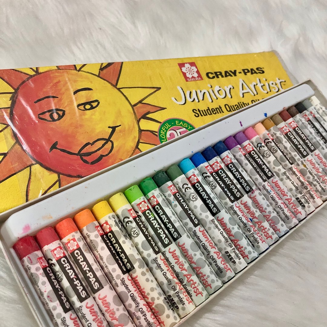 SAKURA CRAY-PAS OIL PASTEL 25 (AUTHENTIC) on Carousell