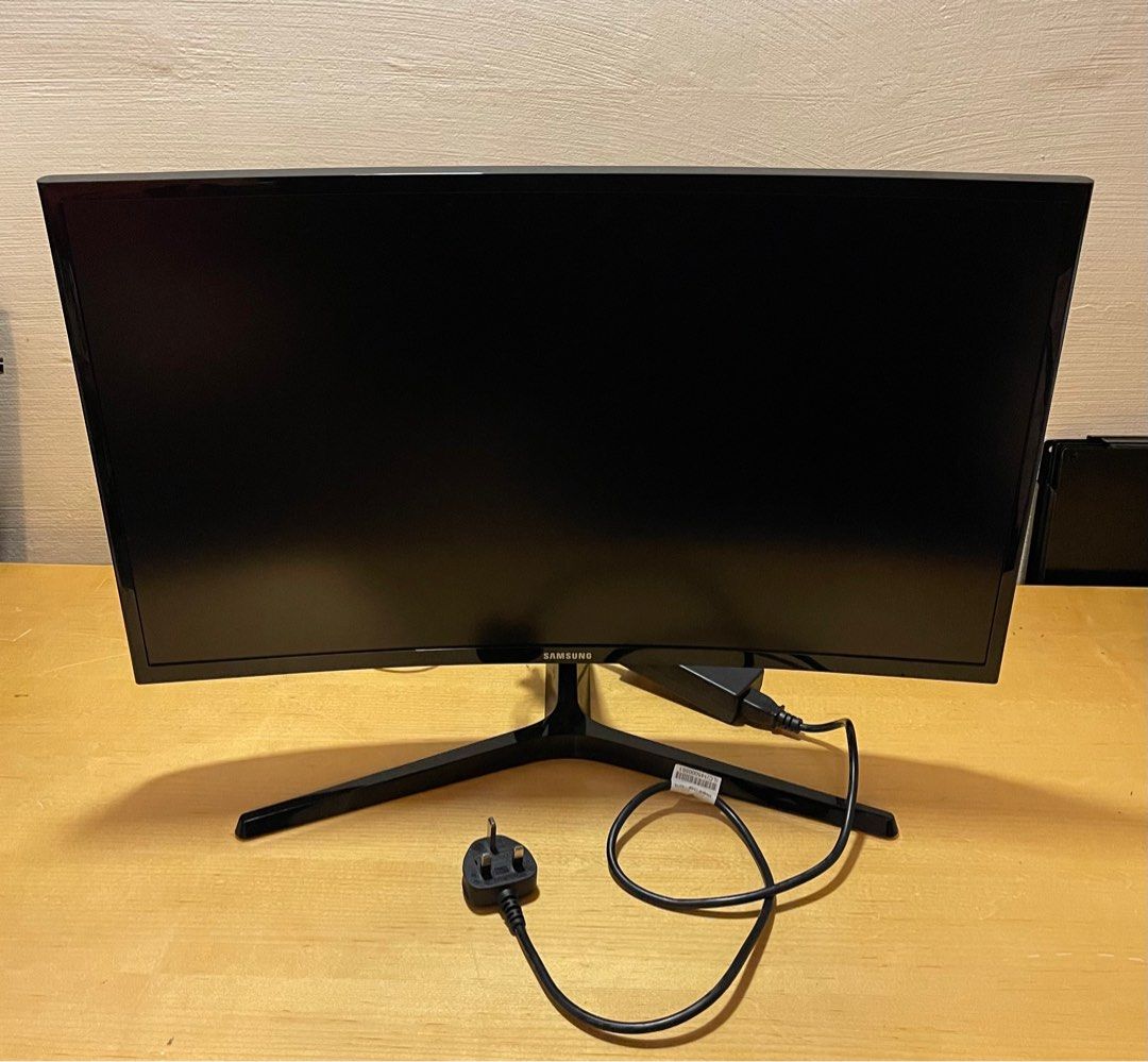 SAMSUNG 27-Inch Curved Monitor FHD 1080p, Curved Computer Monitor ...