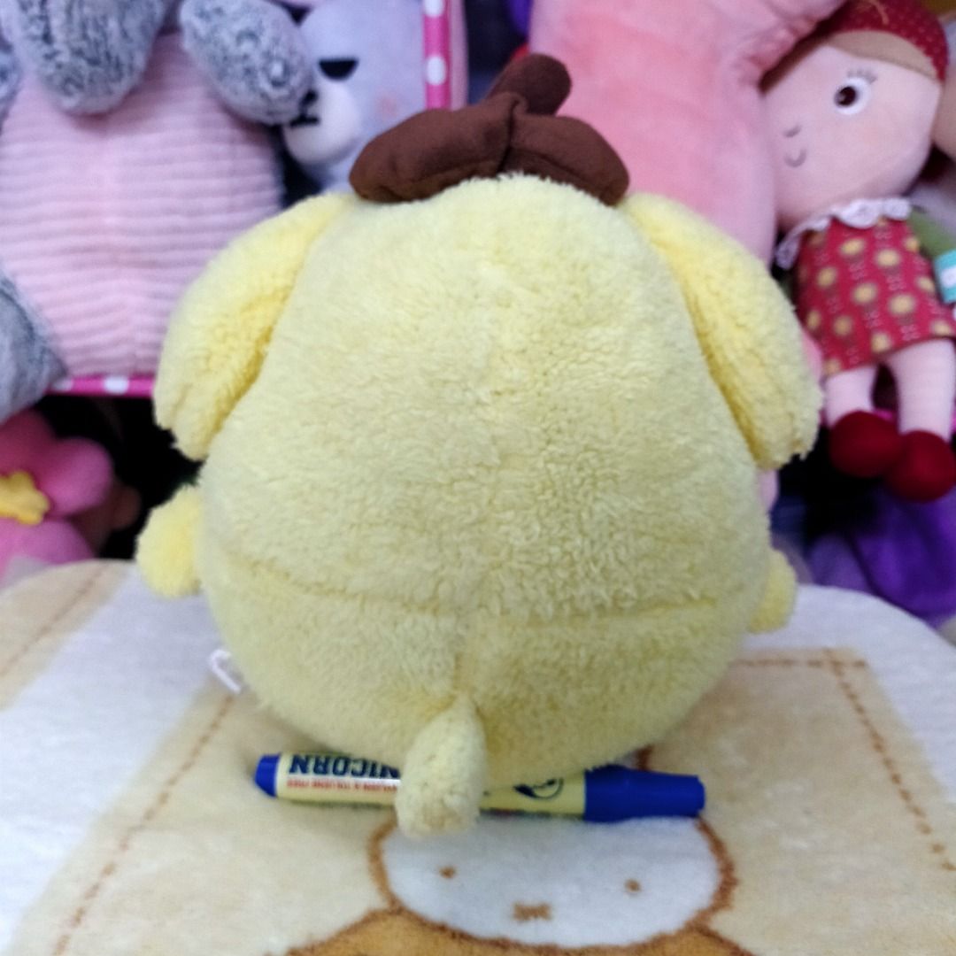 Sanrio Pompompurin Plushie, Hobbies & Toys, Toys & Games on Carousell