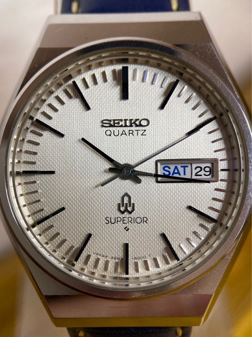 Seiko Superior Quartz 4883-8000, Men's Fashion, Watches & Accessories ...