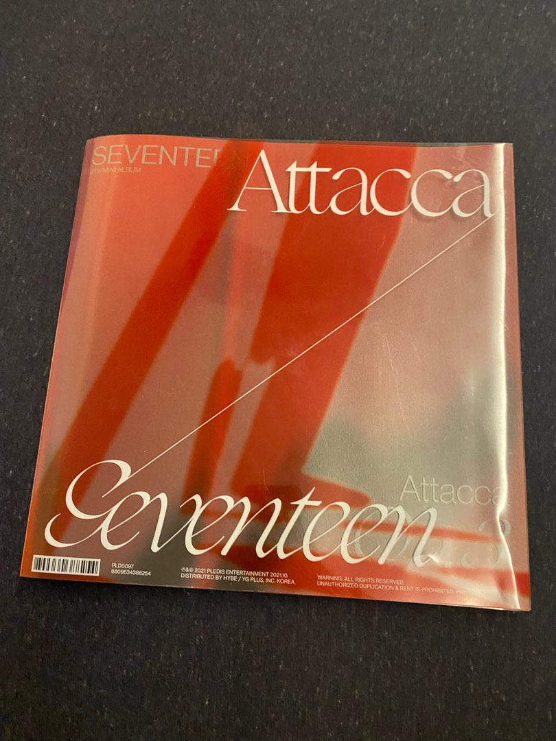 SEVENTEEN Attaca album. Everything included, Hobbies & Toys, Music ...