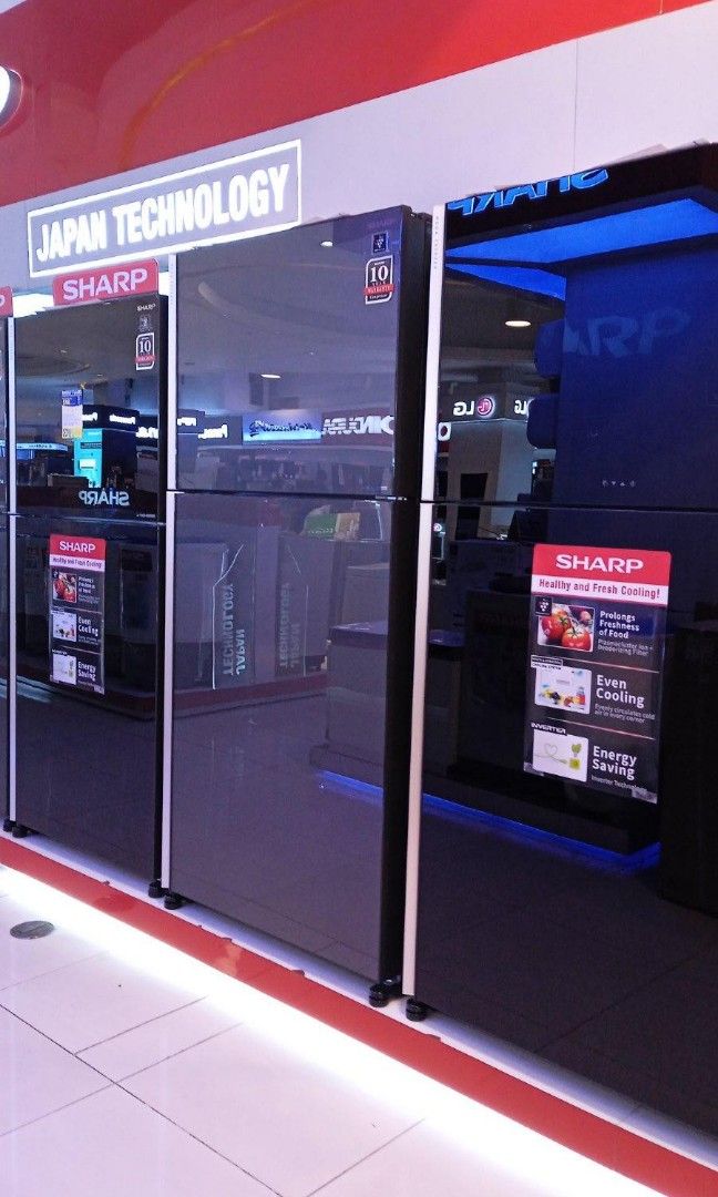 SHARP INVERTER NO FROST REFRIGERATOR, TV & Home Appliances, Kitchen ...