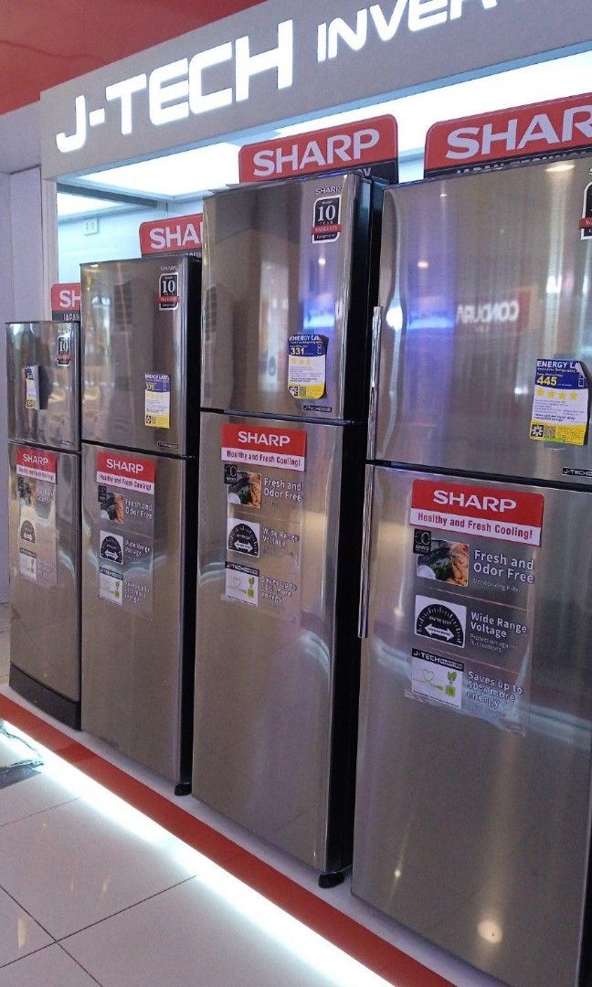 SHARP INVERTER NO FROST REFRIGERATOR, TV & Home Appliances, Kitchen ...