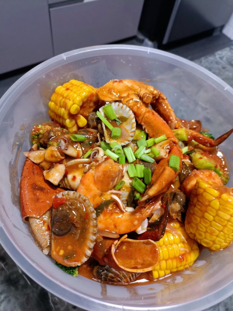 Shell out 2 tub sauce padang or black pepper, Food & Drinks, Homemade ...