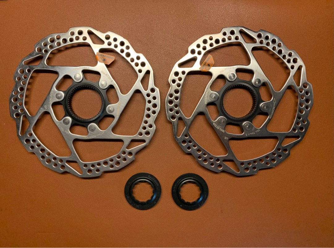 Shimano RT54 Centerlock Rotors 160mm, Sports Equipment, Bicycles ...