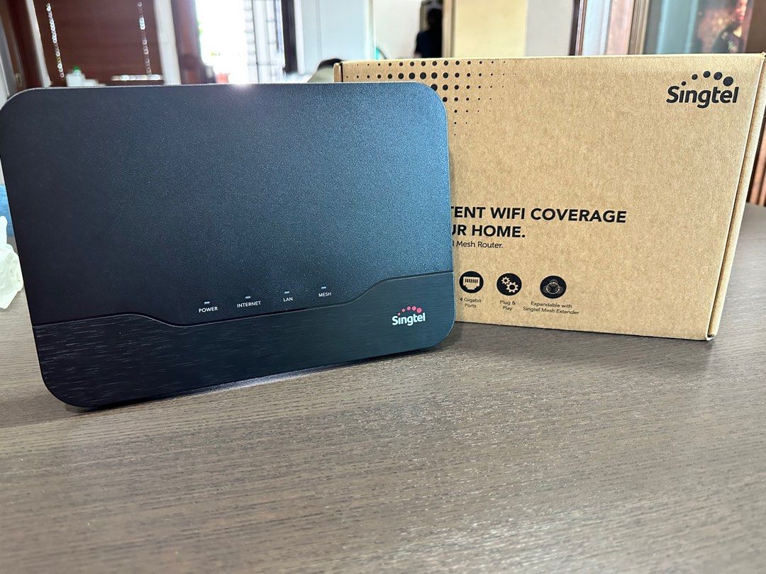 Singtel router (BNIB), Computers & Tech, Parts & Accessories ...