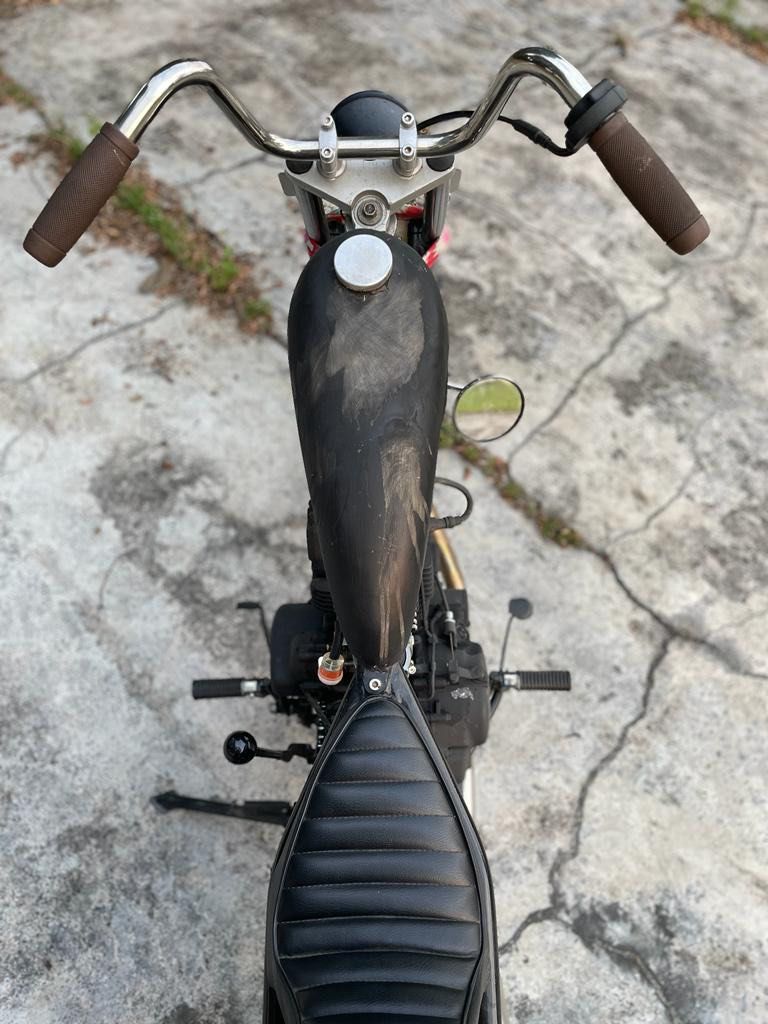 Slim Chopper Custom Made By Omar Jumiran, Motorbikes on Carousell