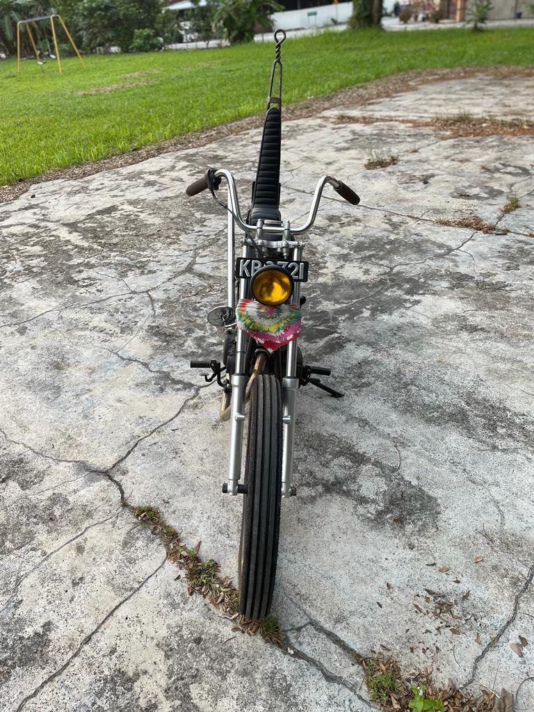 Slim Chopper Custom Made By Omar Jumiran, Motorbikes on Carousell