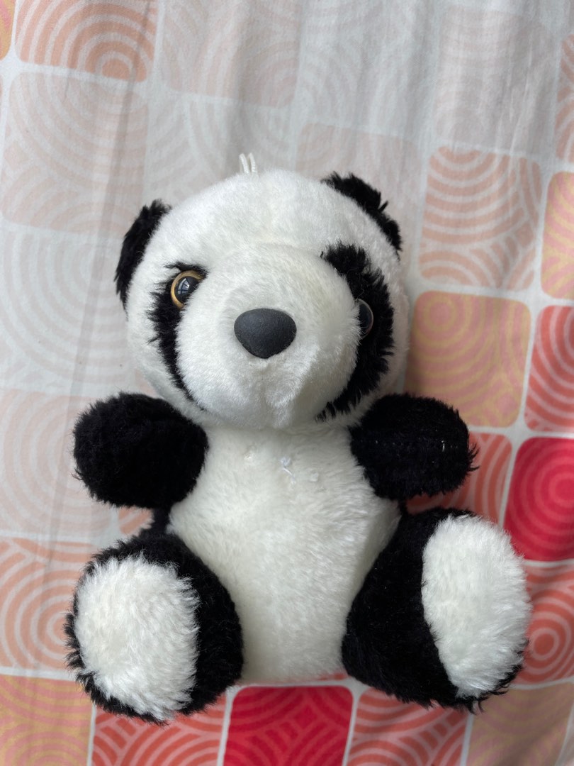 Soft toy panda -height 20cm, Babies & Kids, Infant Playtime on Carousell