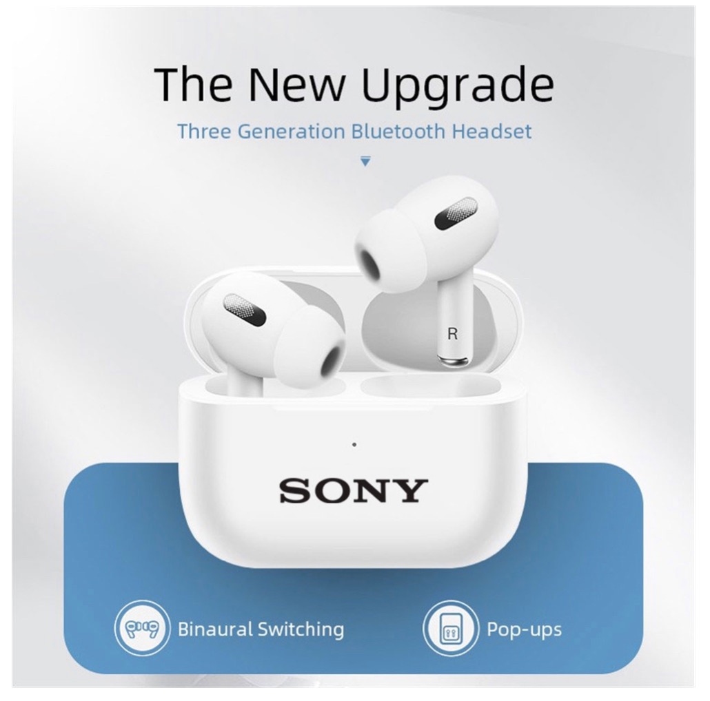 Sony Wireless Bluetooth Headphones Tws With Microphone Stereo V 5.0 ...