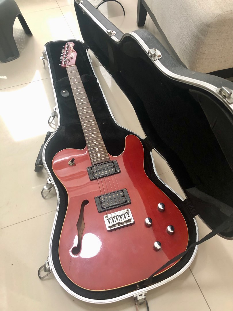 Squier Telecaster Limited Edition Semi-hollow, Hobbies & Toys, Music ...