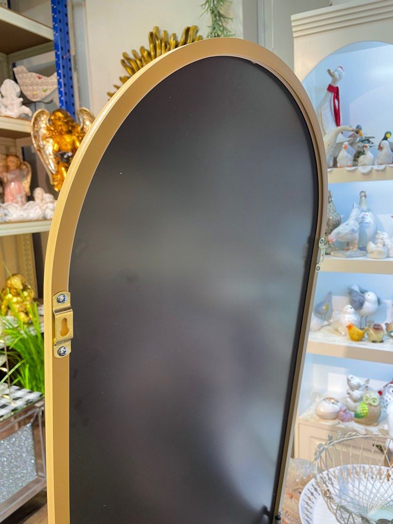 Standing / hanging oval standing mirror, Furniture & Home Living, Home ...