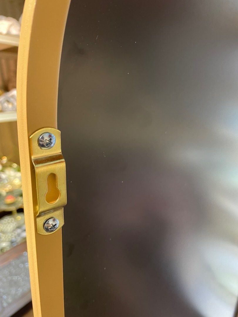 Standing / hanging oval standing mirror, Furniture & Home Living, Home ...