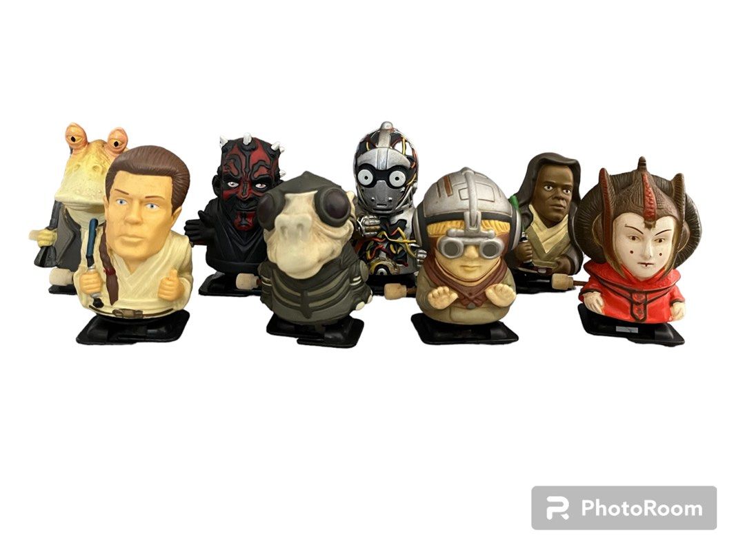 Star wars figures (windup), Hobbies & Toys, Toys & Games on Carousell