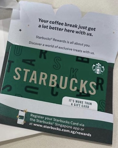 Starbucks card - loaded with Value $50, Tickets & Vouchers, Vouchers on ...