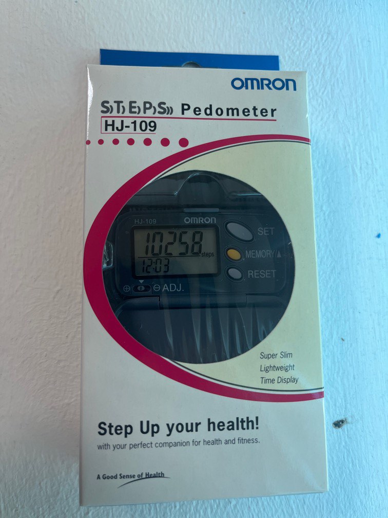 Steps pedometer, Health & Nutrition, Health Monitors & Weighing Scales ...