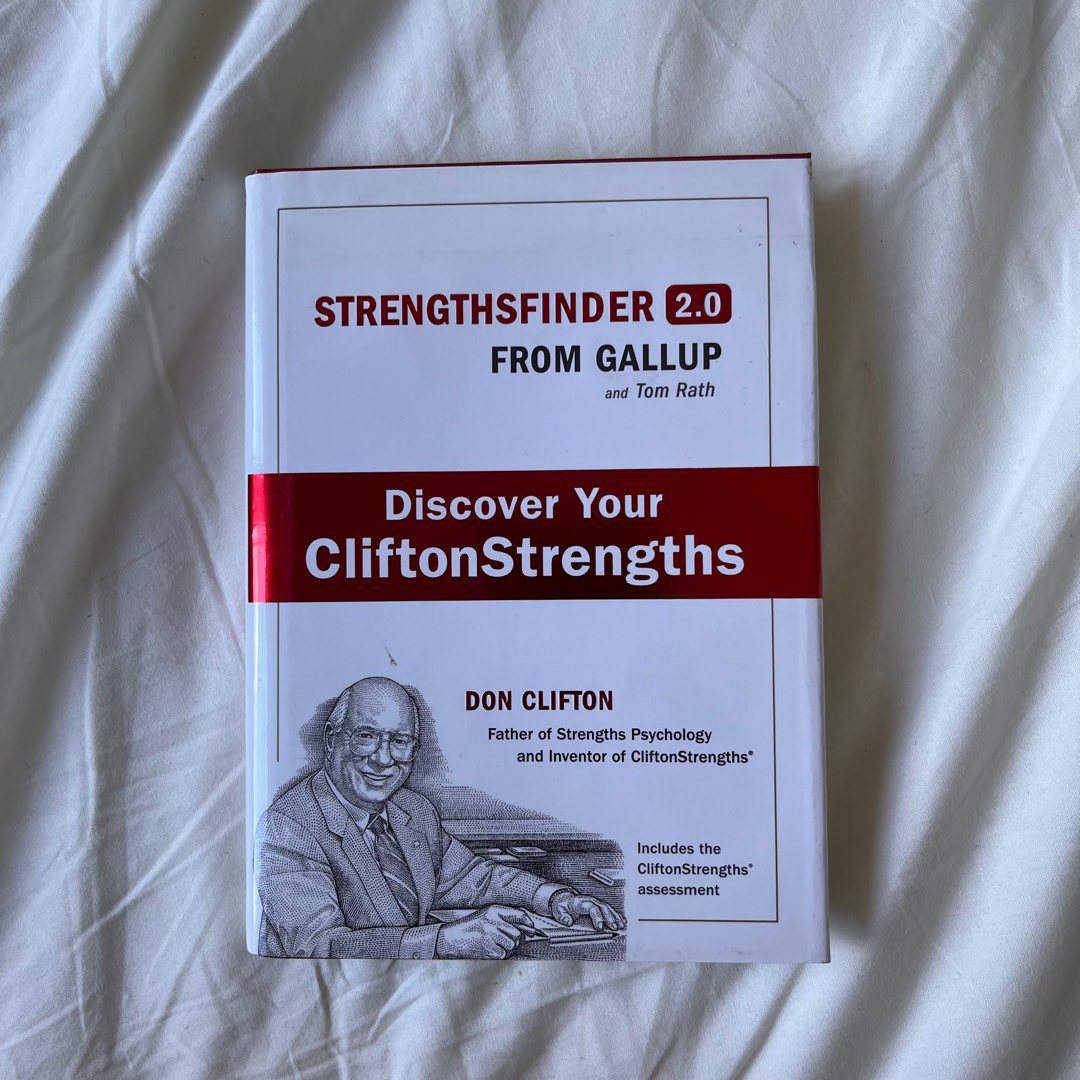 Strengthfinders from Gallup 2.0 Clifton Strengths Book Hardbound on ...
