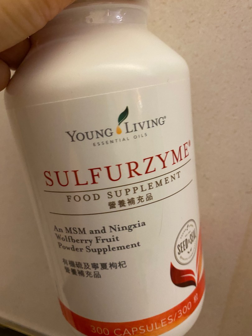 Sulfurzyme Youngliving, 健康及營養食用品, 健康補充品, 健康補充品 - 維他命及補充品 - Carousell