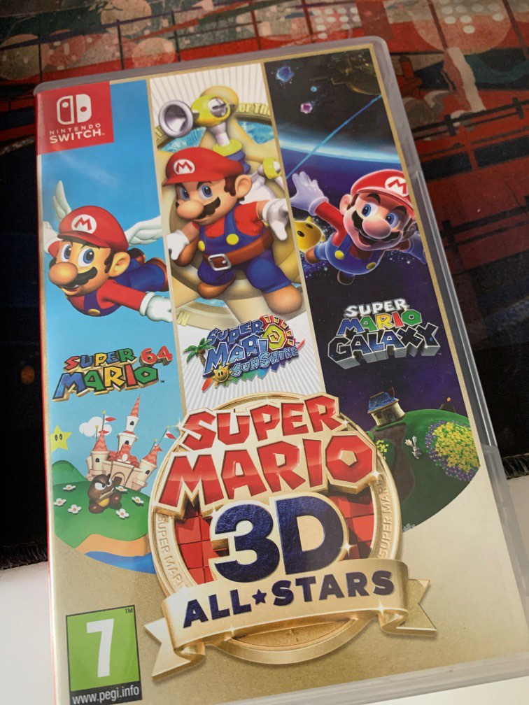 Super Mario 3D All Stars Nintendo Switch, Video Gaming, Video Games ...