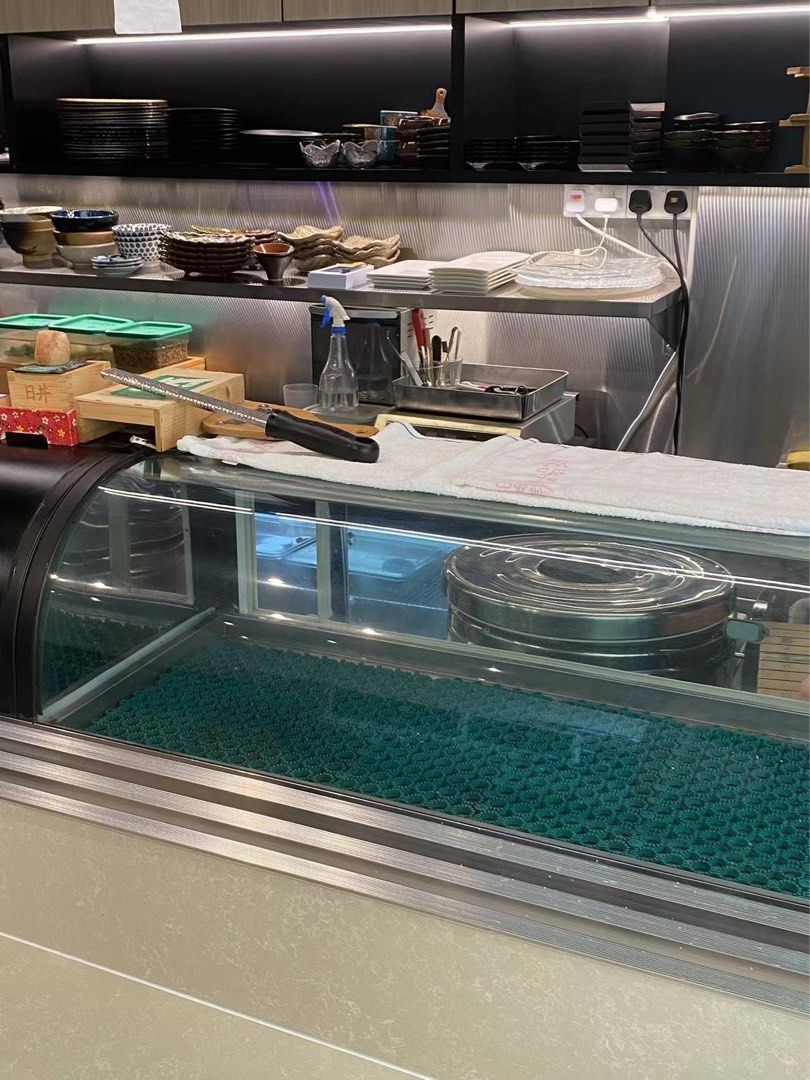 Sushi counter chiller: SSK-1207X refrigerated showcase, Furniture ...