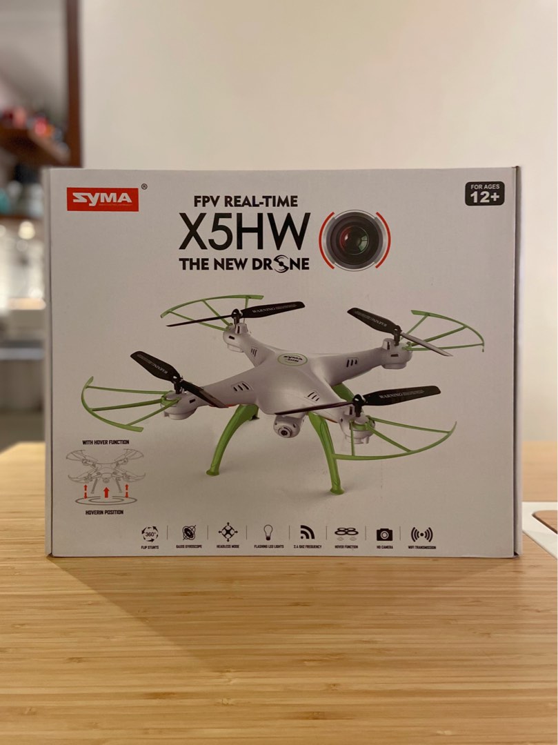 Syma X5HW WIFI FPV Real-Time The New Drone, Hobbies & Toys, Toys ...