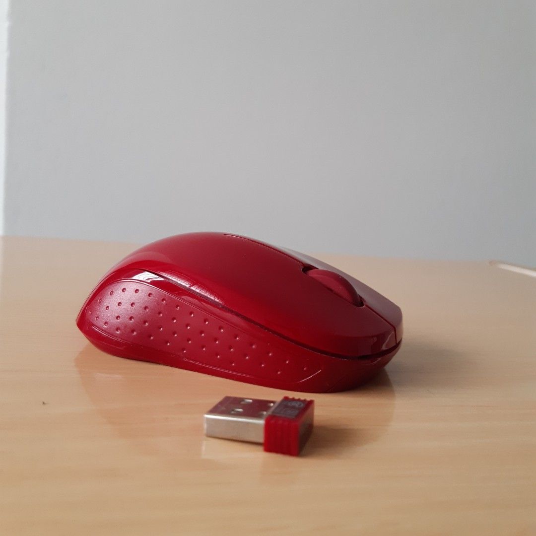 Targus (Maroon) Wireless Optical Mouse, Computers & Tech, Parts ...