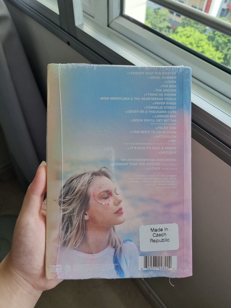 Taylor Swift's Lover Journal Version 4, Hobbies & Toys, Memorabilia ...