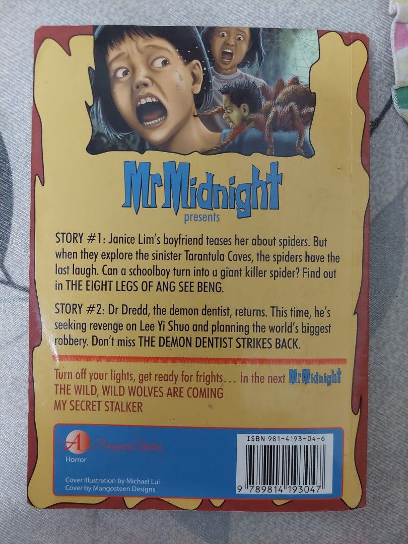 The Eight Legs of Ang See Beng, The Demon Dentist Strikes Back, Hobbies ...