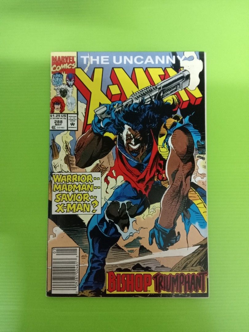 The Uncanny Xmen #288 ( Andy Kubert - Cover Art ) Marvel Copper Age ...