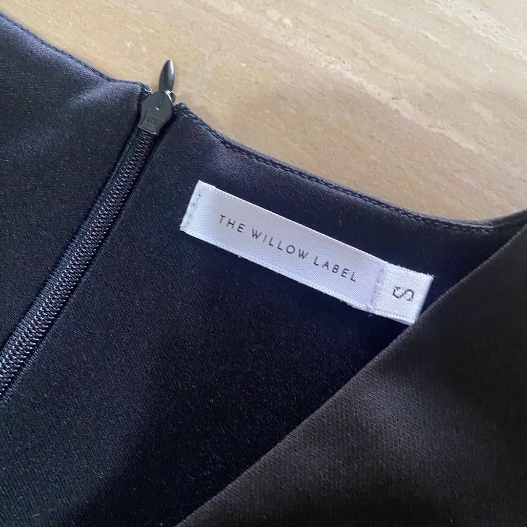 The Willow Label - Black Suit Romper, Women's Fashion, Dresses & Sets, Rompers on Carousell