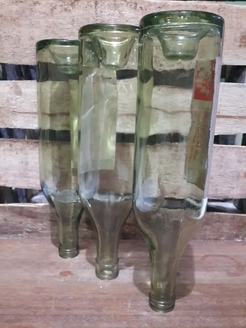 Tiga Botol Hijau Kuno Eropa Ex Arak Cina on Carousell