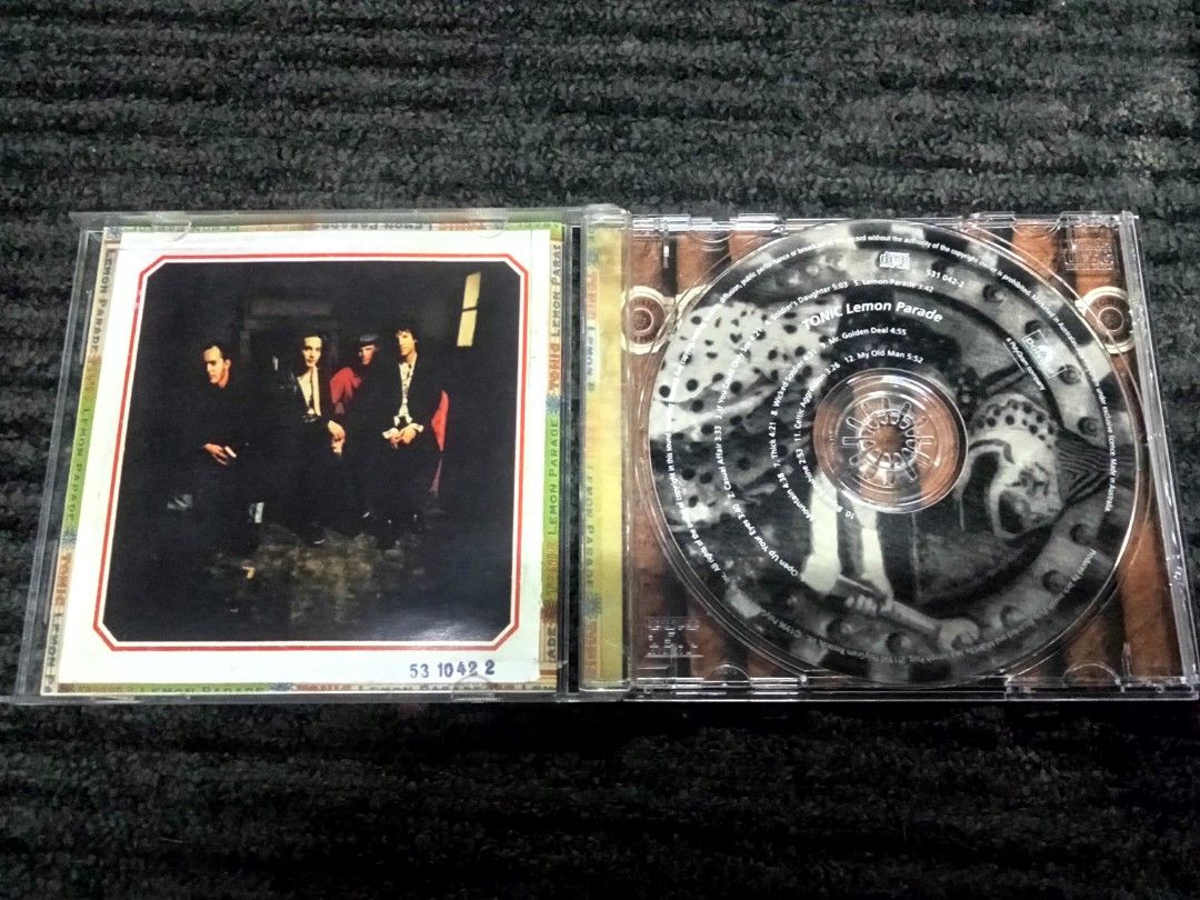 Tonic - Lemon Parade Album, Hobbies & Toys, Music & Media, CDs & DVDs ...