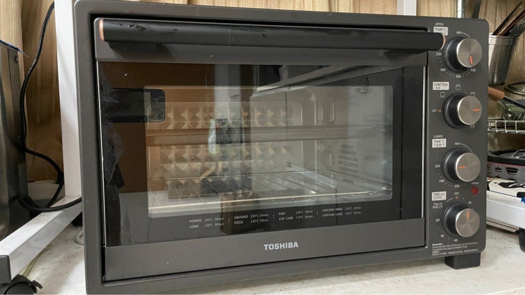 Toshiba Black Electric Oven, 35L, TL-MC35Z, TV & Home Appliances ...